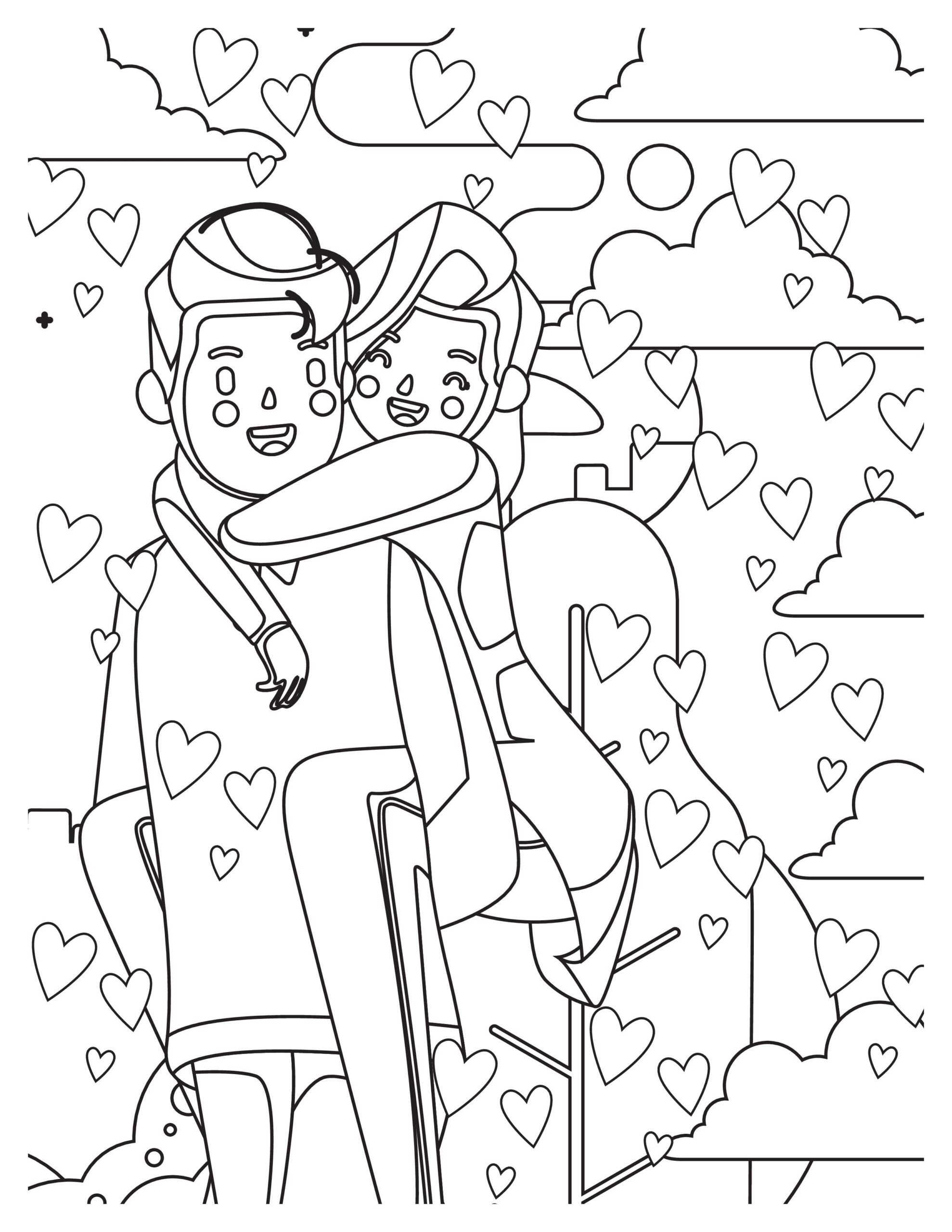 Valentine's Coloring Pages | Spread Love with Every Stroke