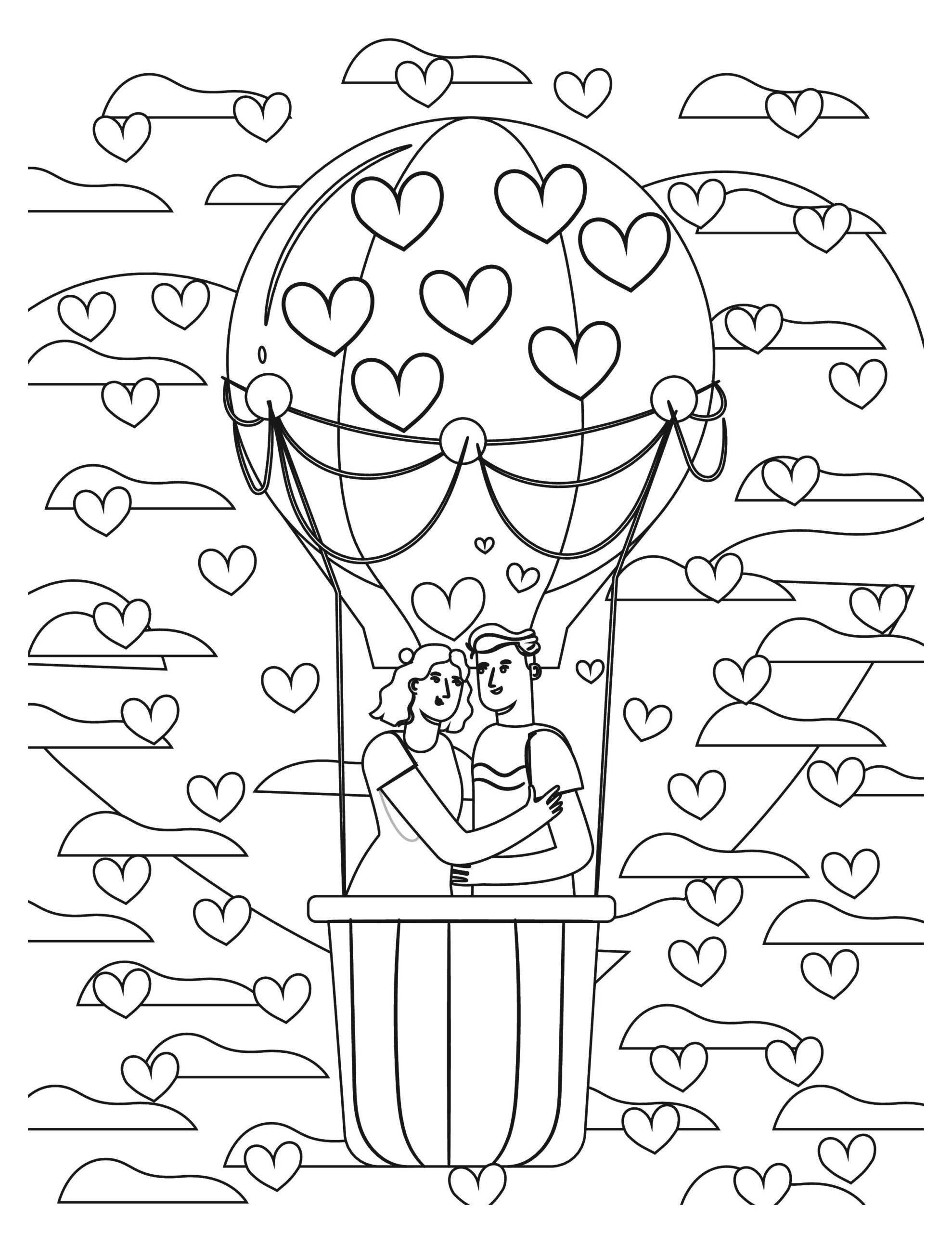 Valentine's Coloring Pages | Spread Love with Every Stroke