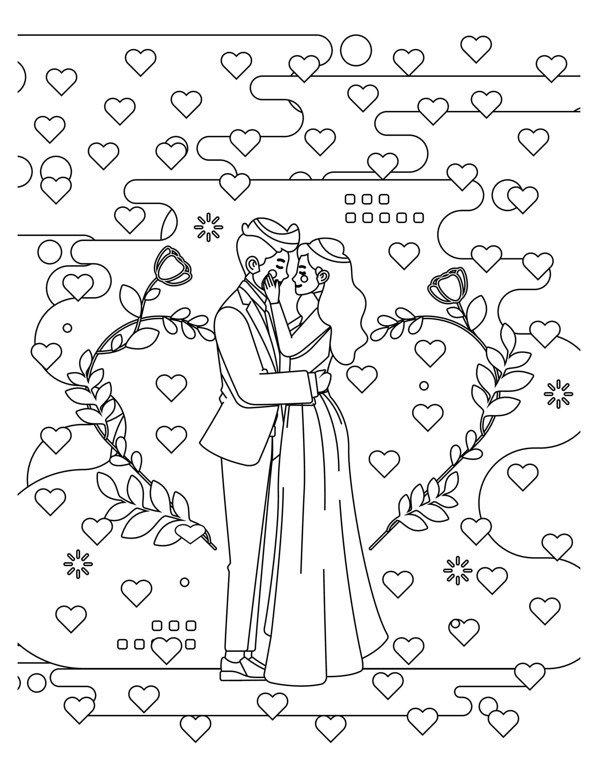 Valentine's Coloring Pages | Spread Love with Every Stroke