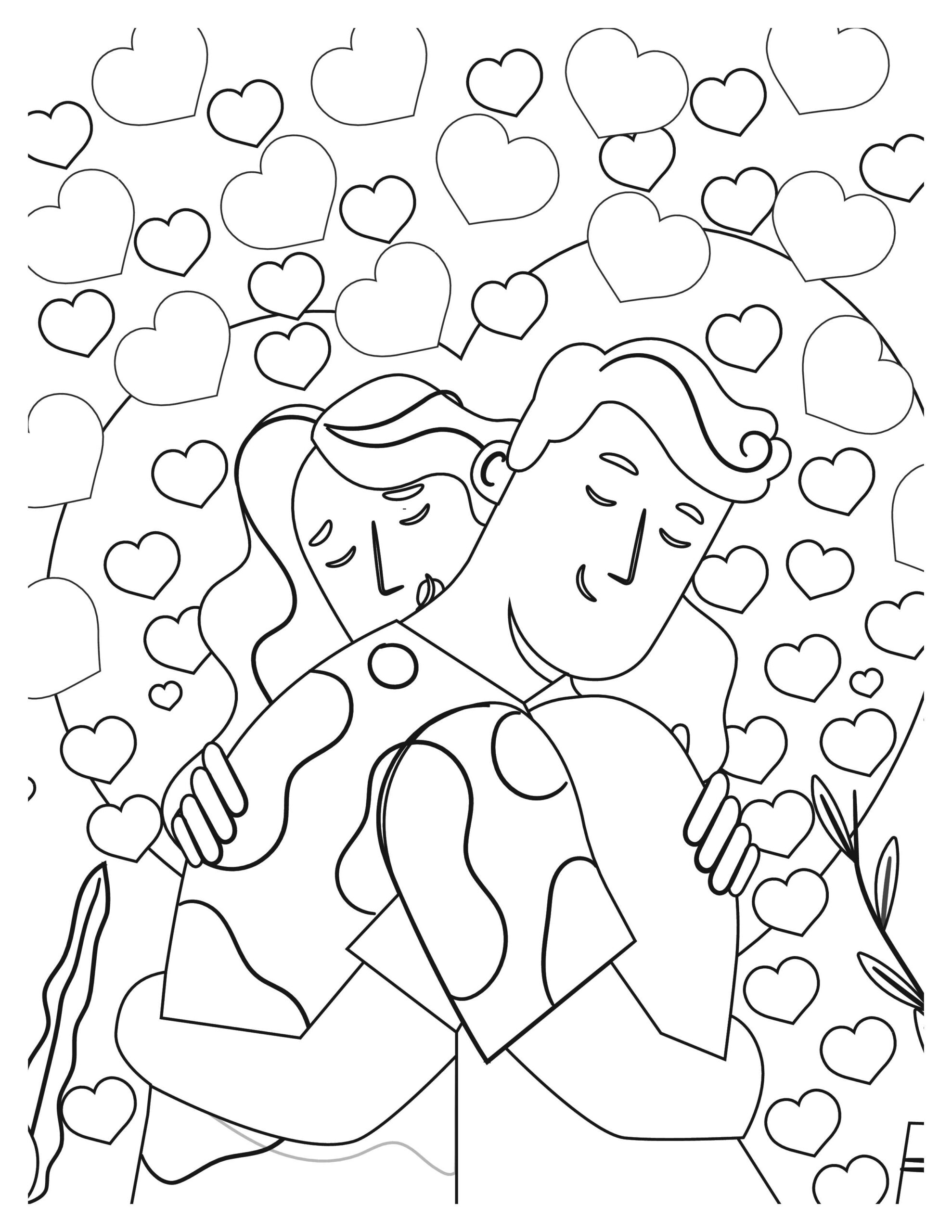Valentine's Coloring Pages | Spread Love with Every Stroke