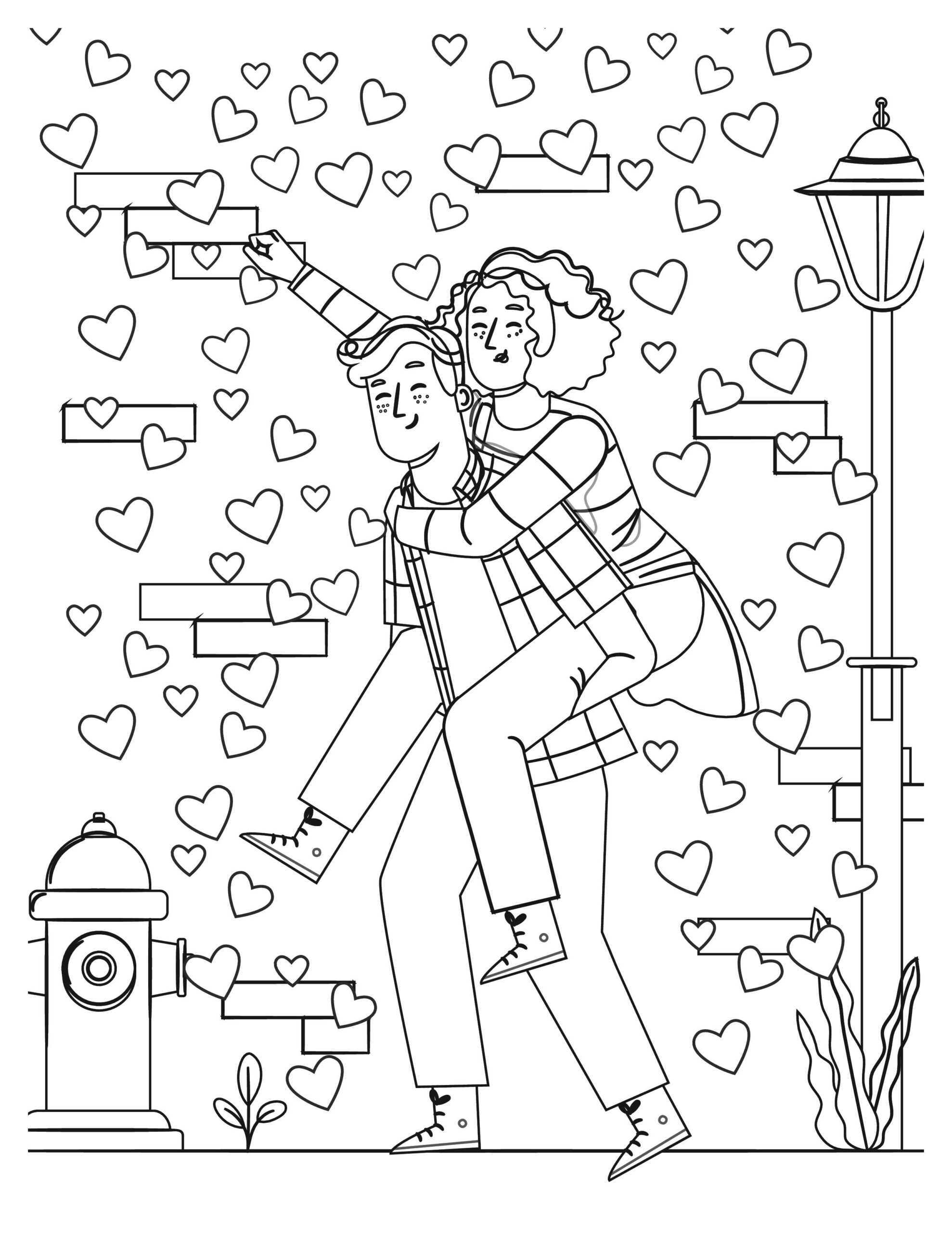 Valentine's Coloring Pages | Spread Love with Every Stroke