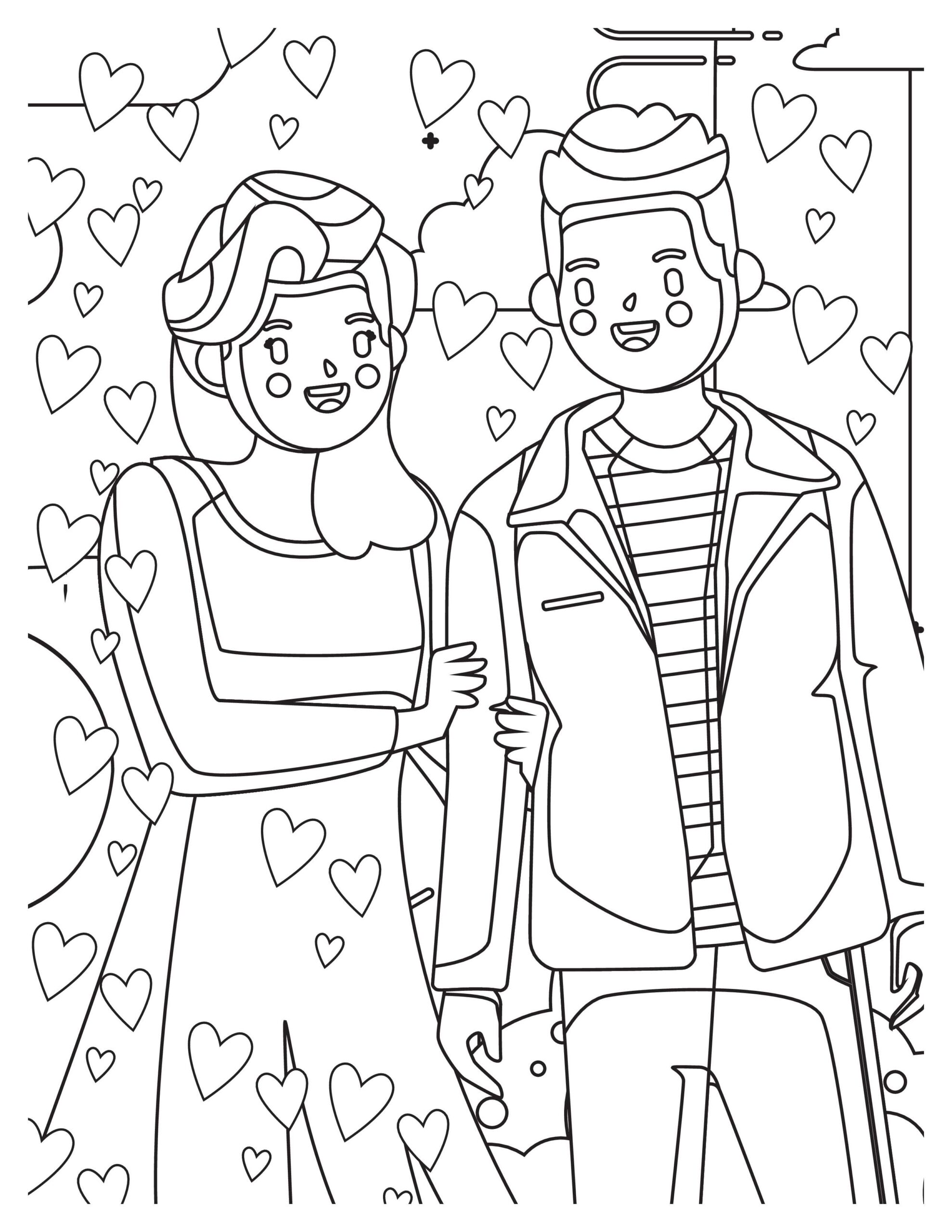 Valentine's Coloring Pages | Spread Love with Every Stroke