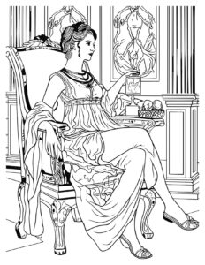 Victorian Coloring Pages | Printable For Kids And Adults