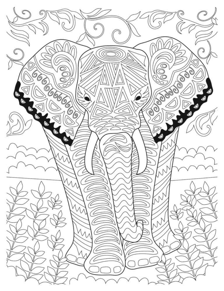 Tranquil Wildlife Coloring Pages: Serene Nature Scenes