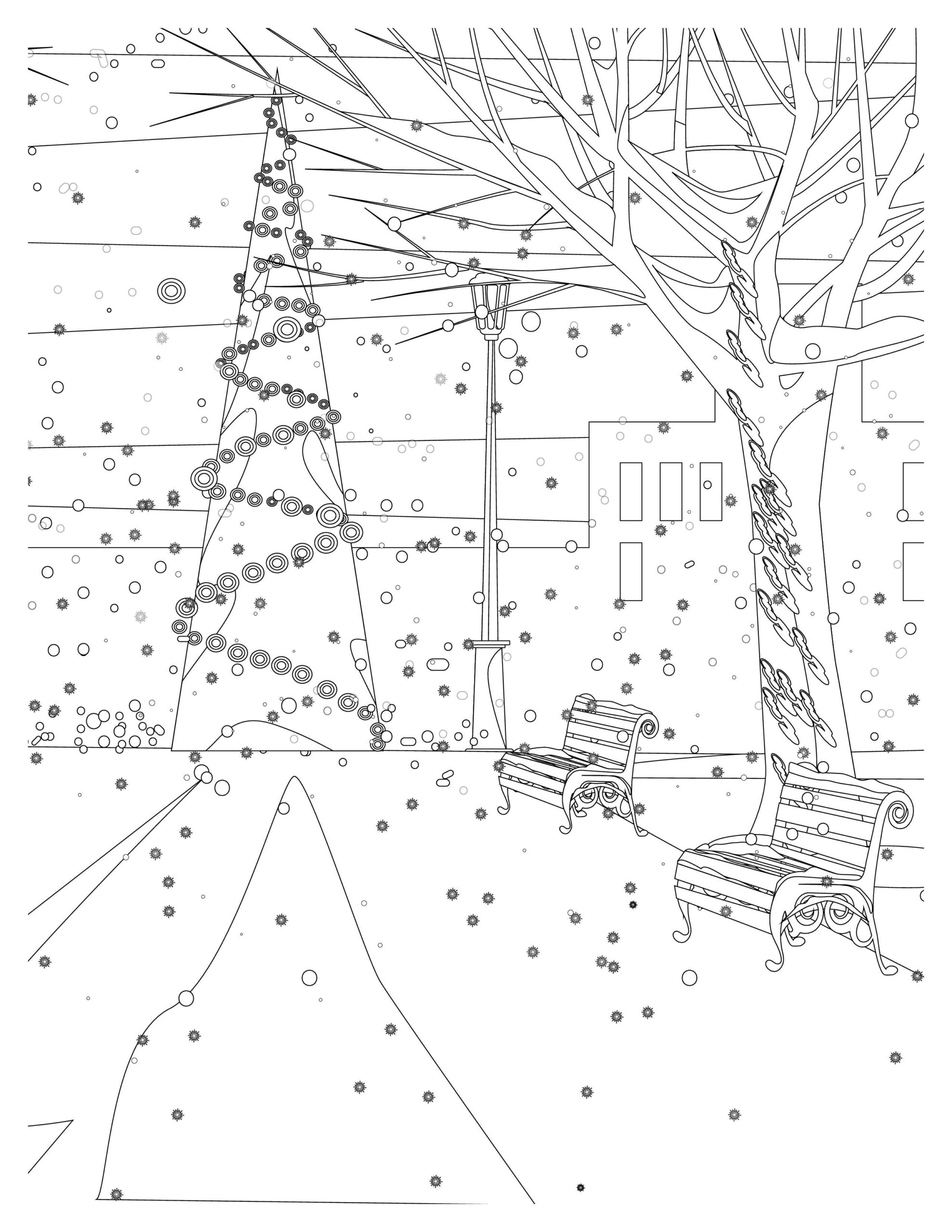 "Free Snow Coloring Pages for Kids | Printable Winter Fun"