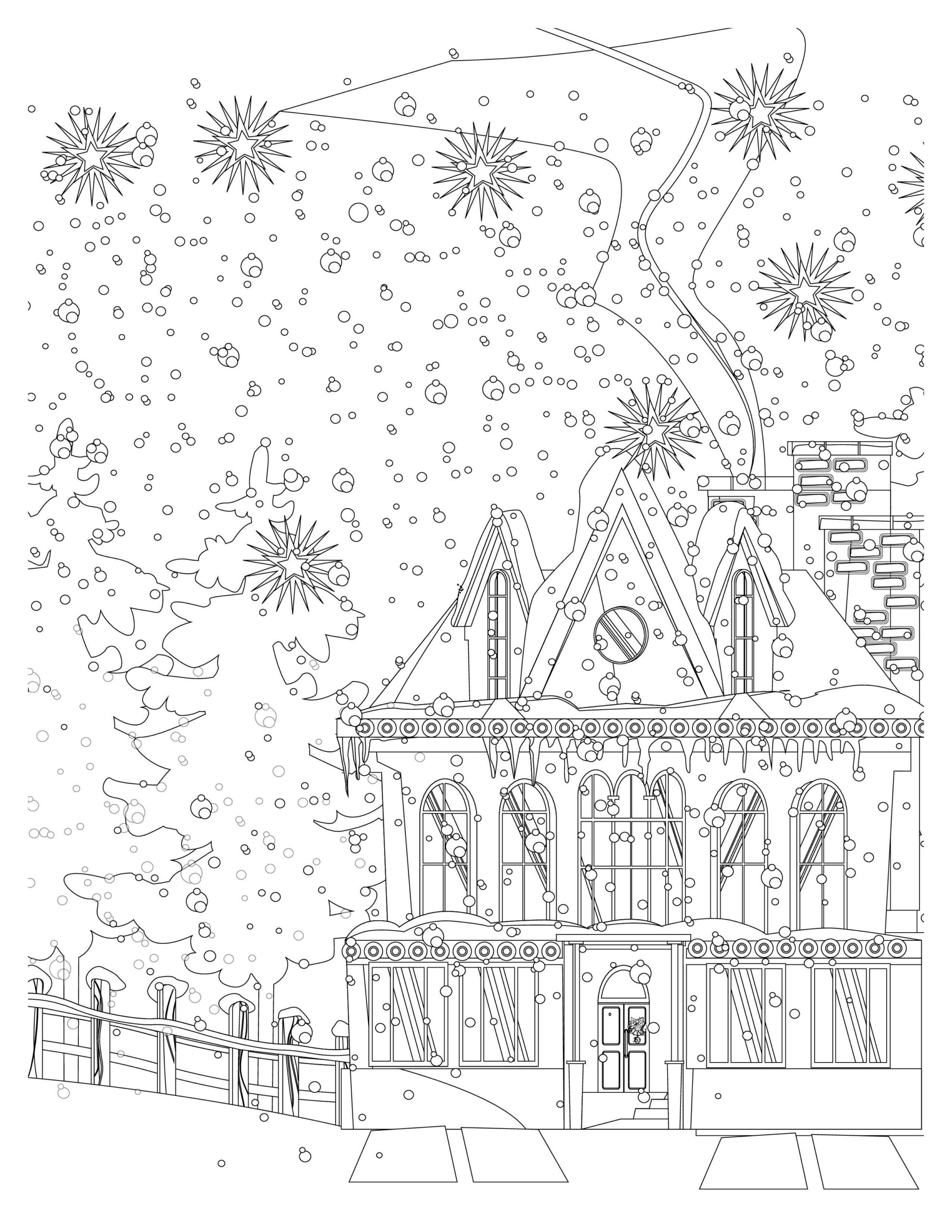 "Free Snow Coloring Pages for Kids | Printable Winter Fun"