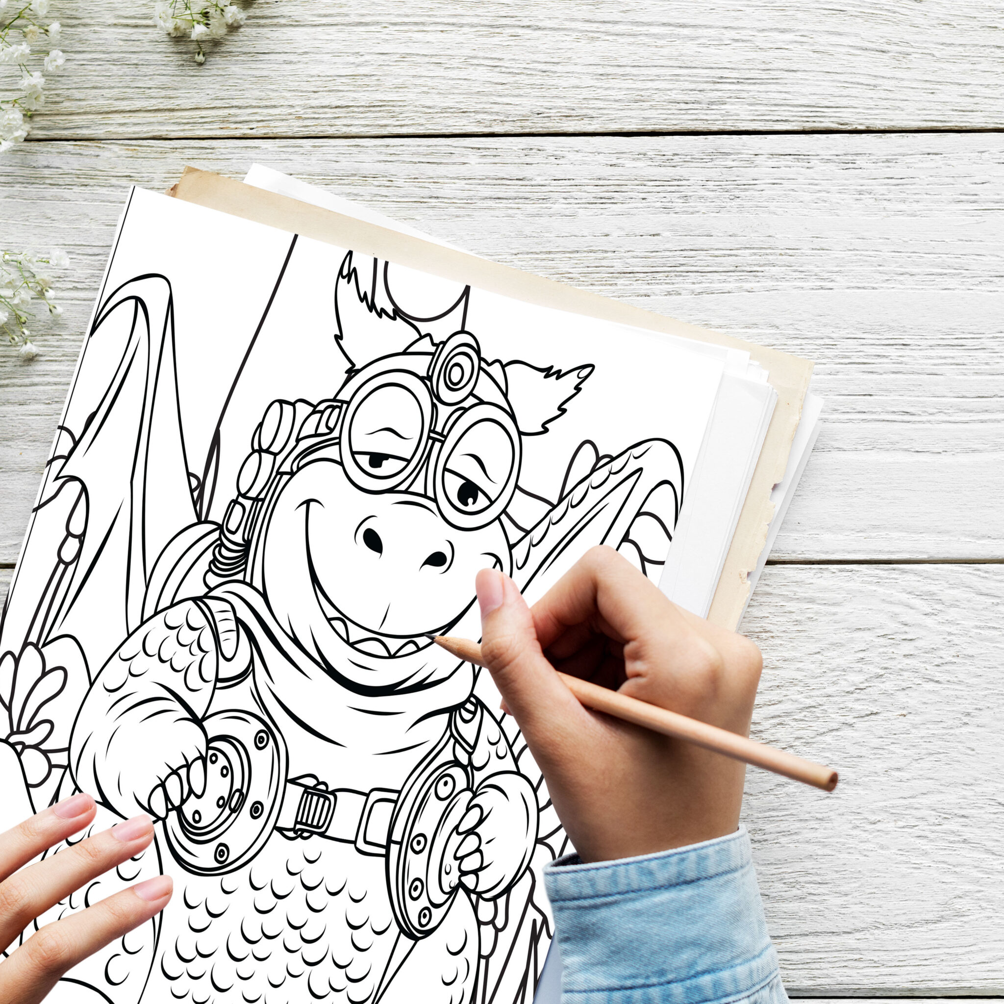 Mystical Creature Coloring Pages: Explore Enchantment