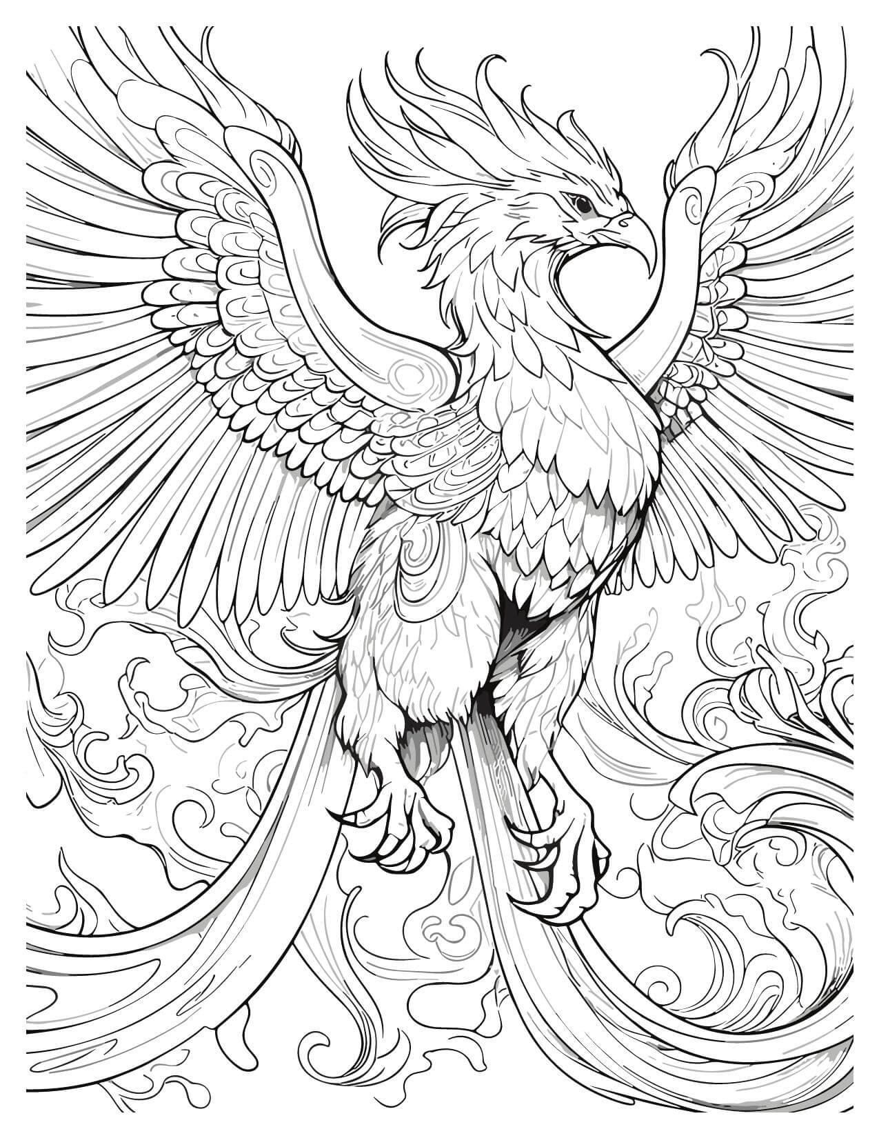 Fairytale Creatures Coloring Pages for All Ages