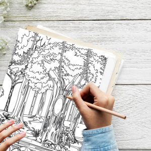 Enchanted Forest Coloring Pages: Creative Designs for All Ages