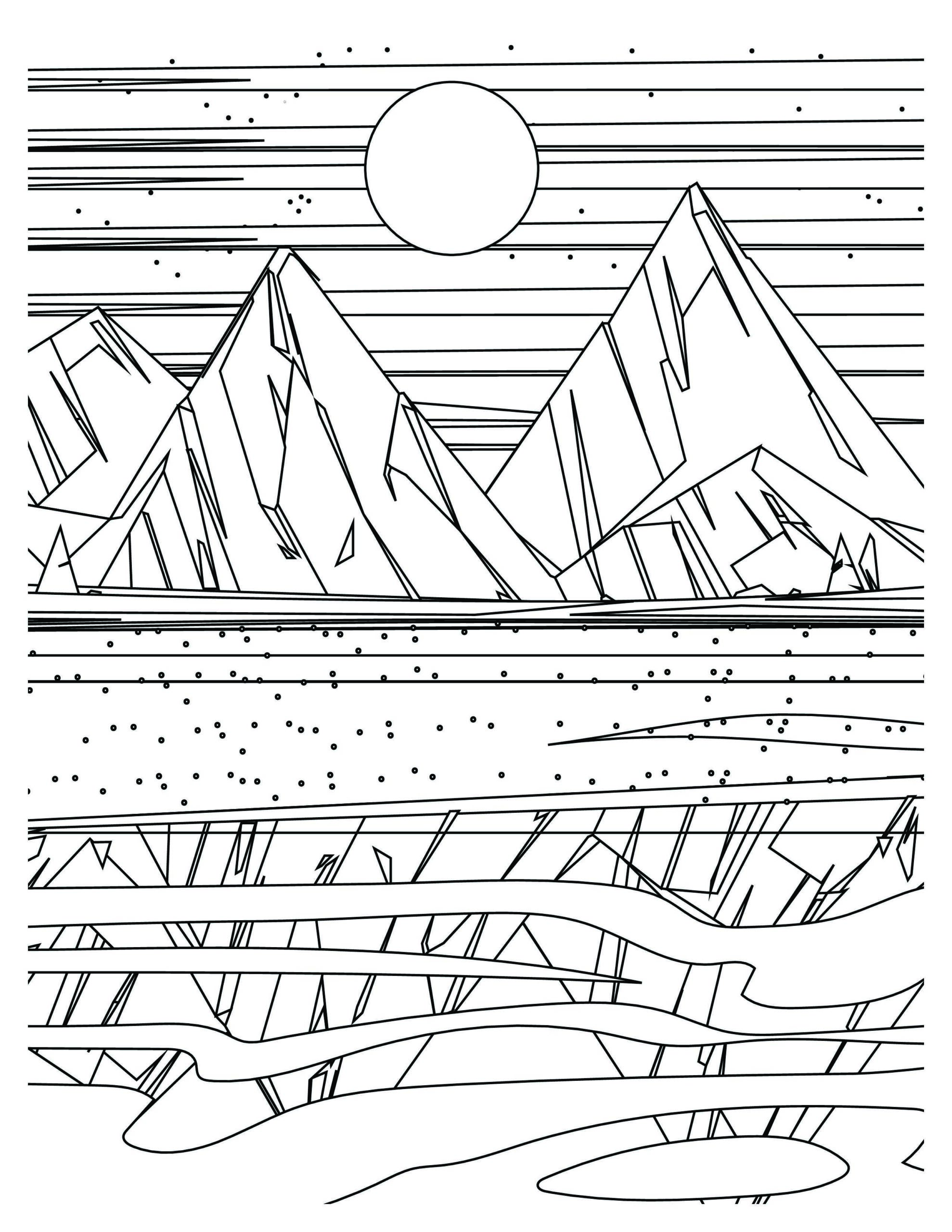 "Aurora Borealis Coloring Pages | Explore Nature's Beauty"