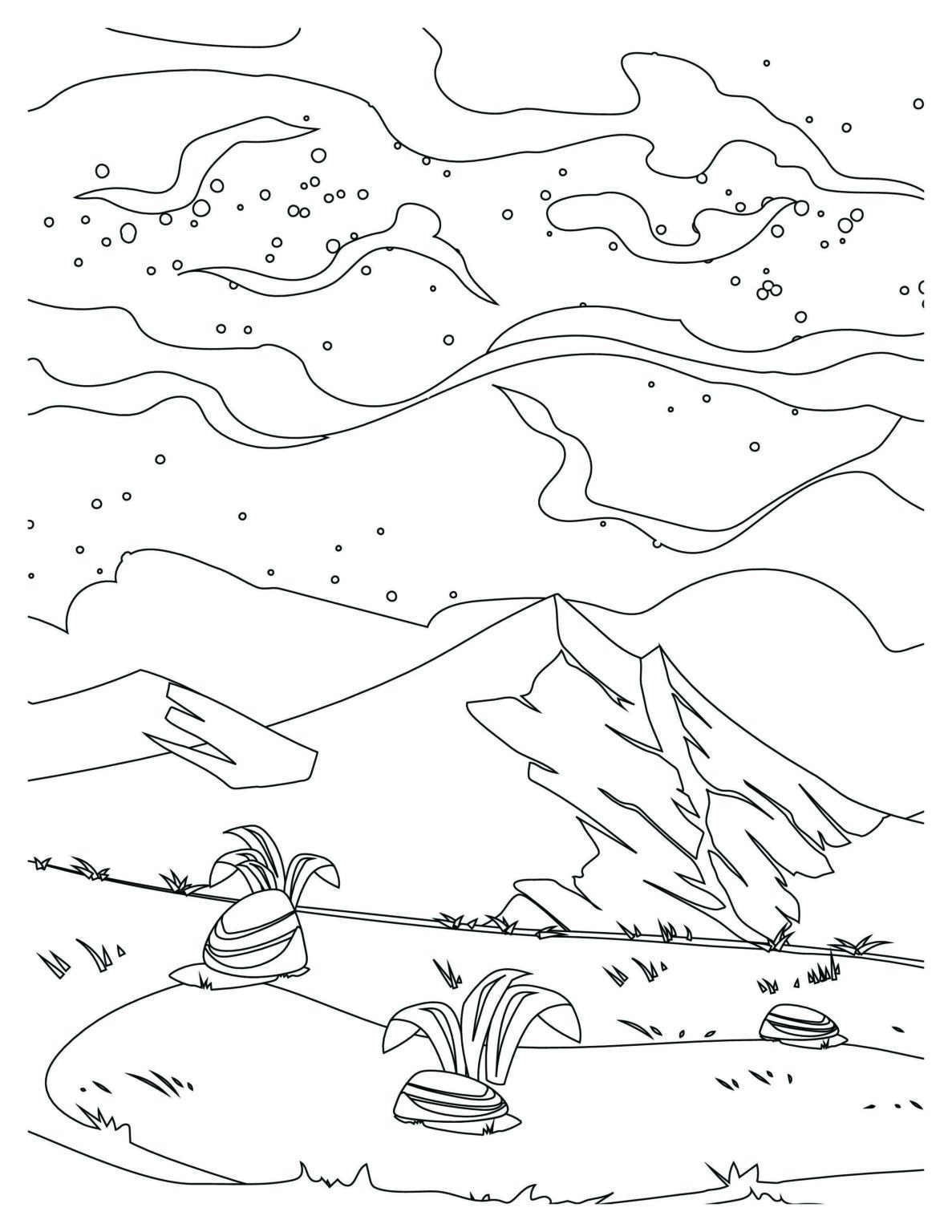 "Aurora Borealis Coloring Pages | Explore Nature's Beauty"