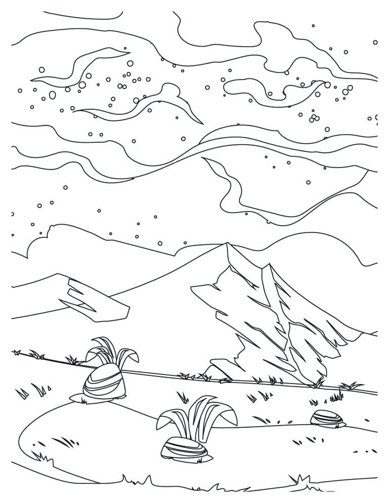 "Aurora Borealis Coloring Pages | Explore Nature's Beauty"