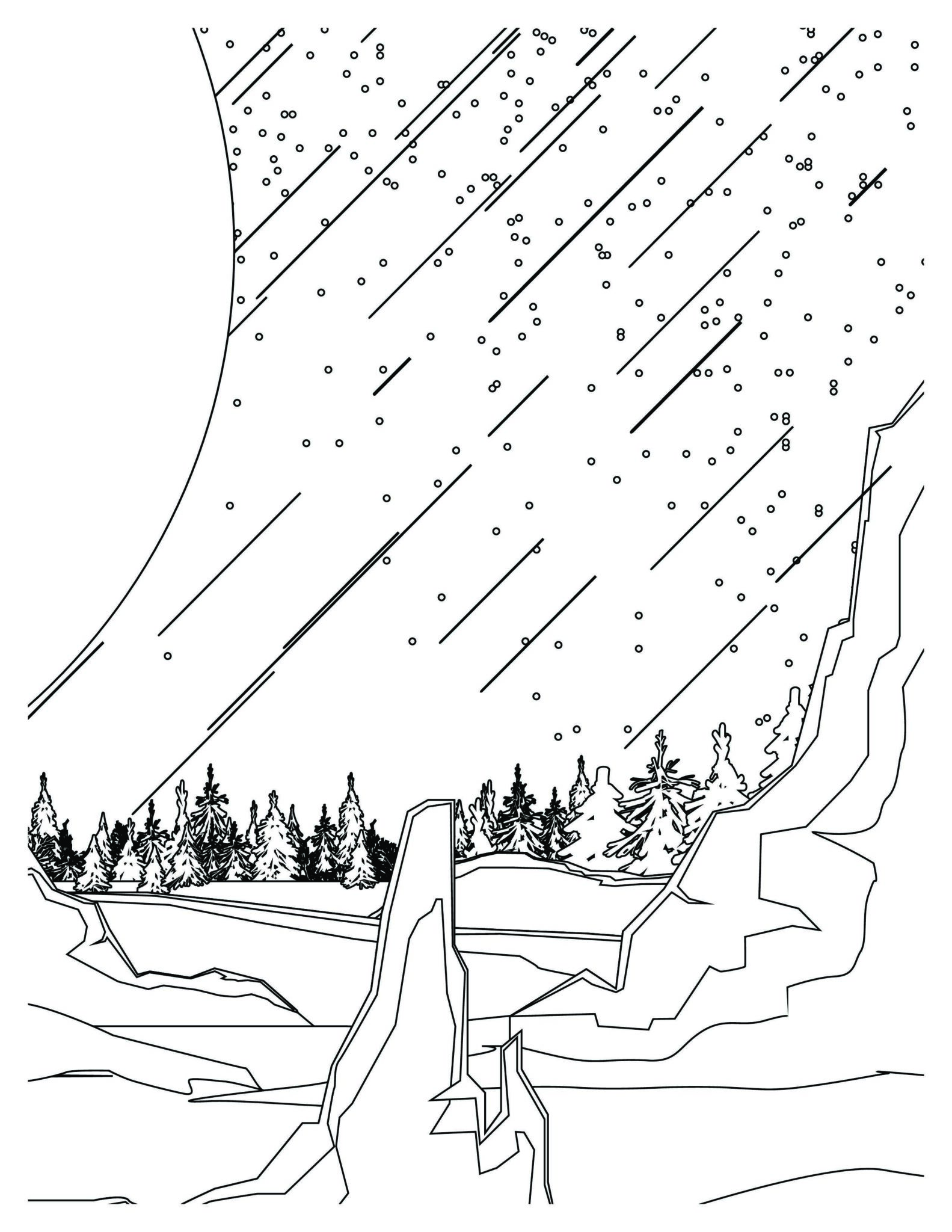"Aurora Borealis Coloring Pages | Explore Nature's Beauty"