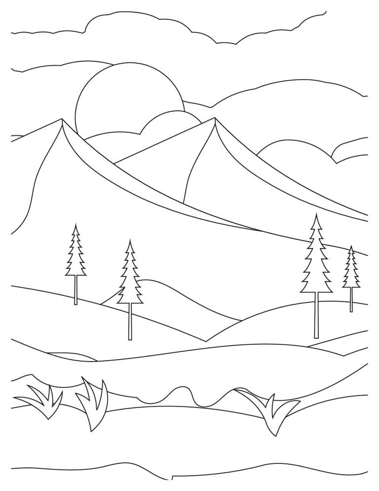 "Aurora Borealis Coloring Pages | Explore Nature's Beauty"