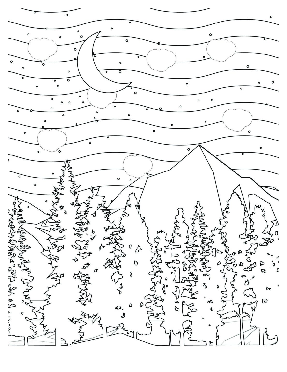 "Aurora Borealis Coloring Pages | Explore Nature's Beauty"