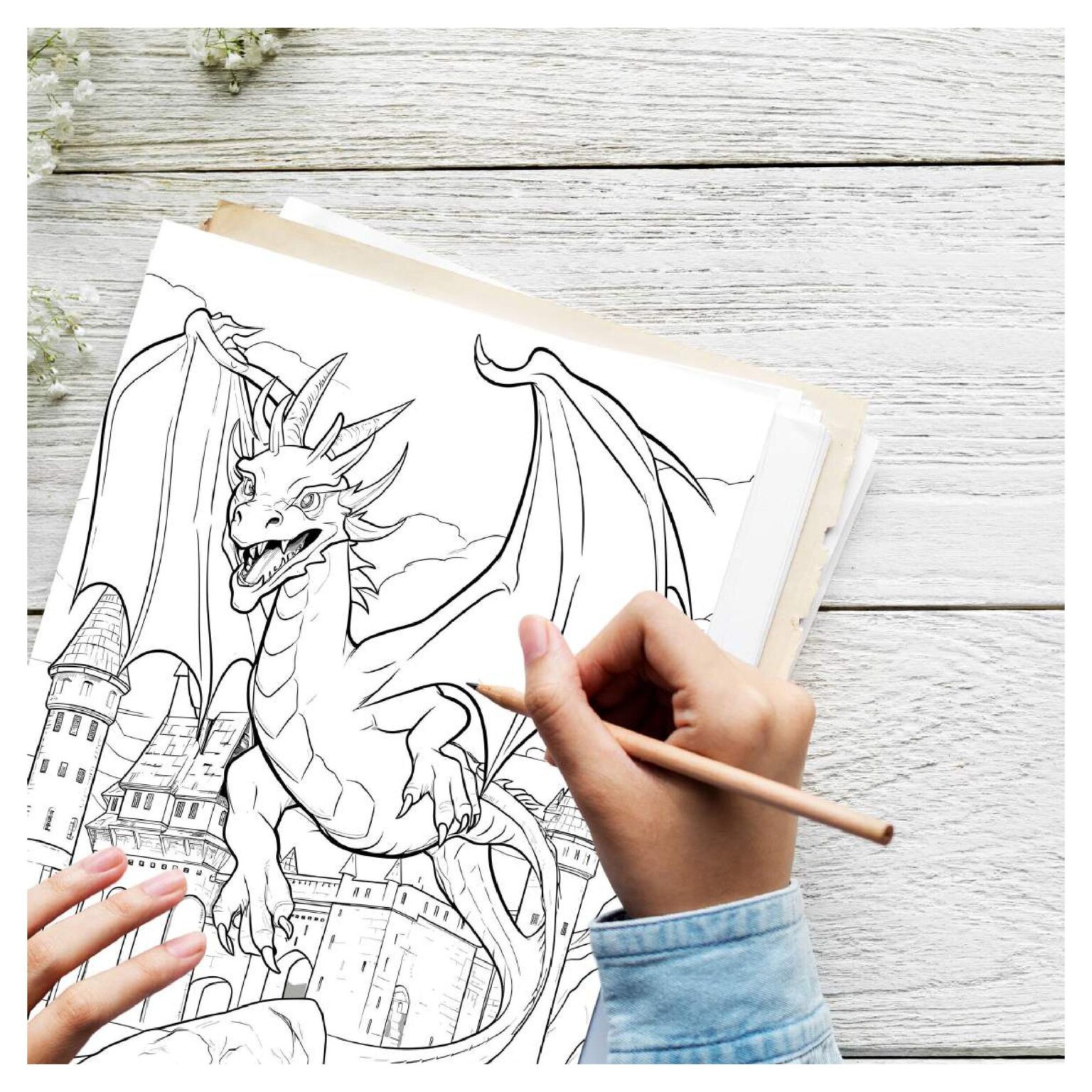 Dragon Dream Coloring Pages: Let Your Imagination Soar!
