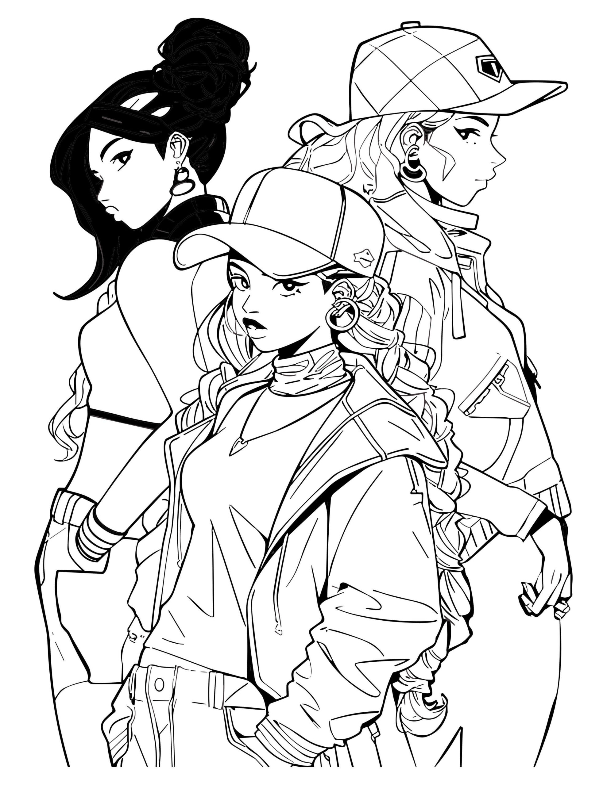 Fashion Frenzy Coloring Pages for All Ages | Express Your Style