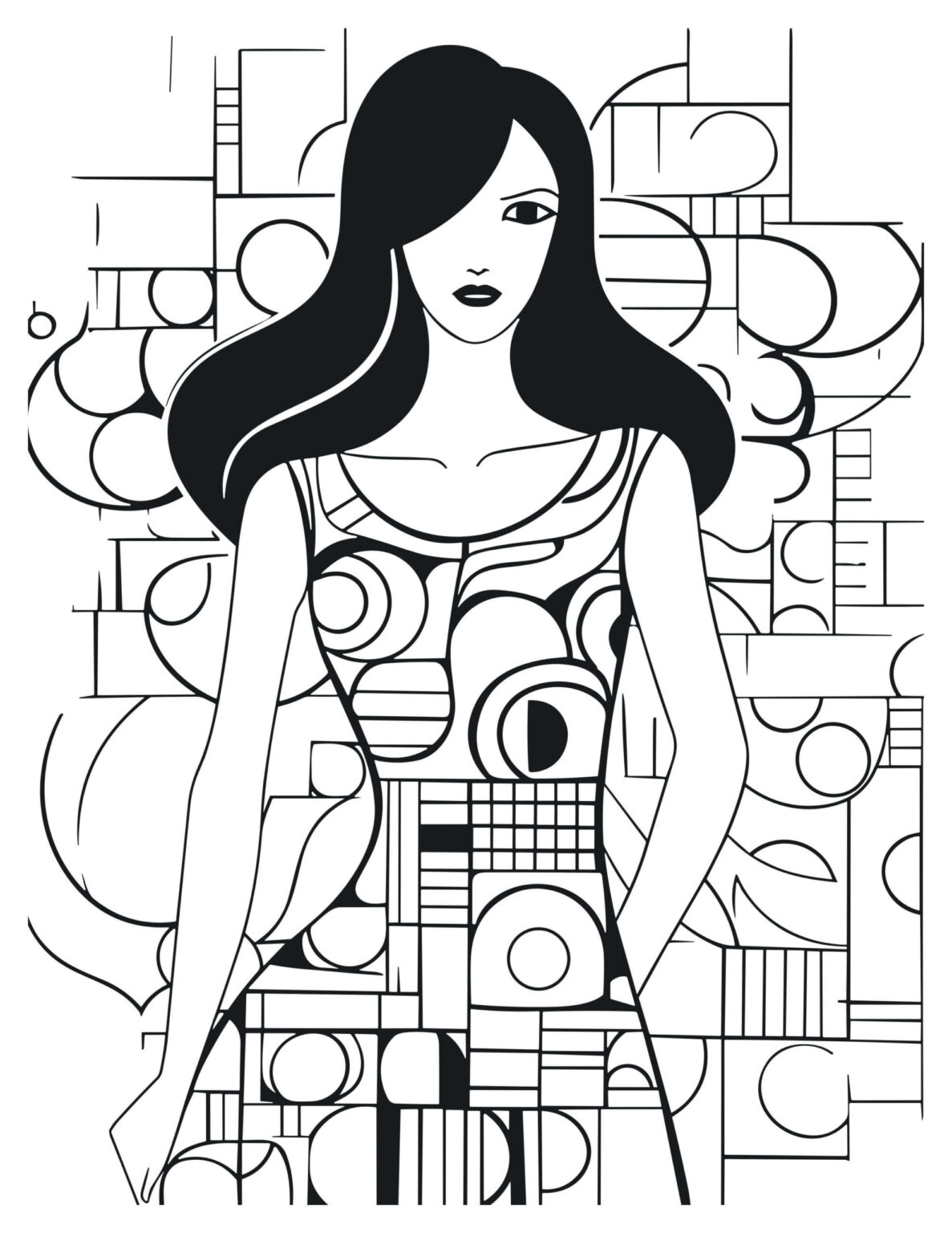 Fashion Frenzy Coloring Pages for All Ages | Express Your Style