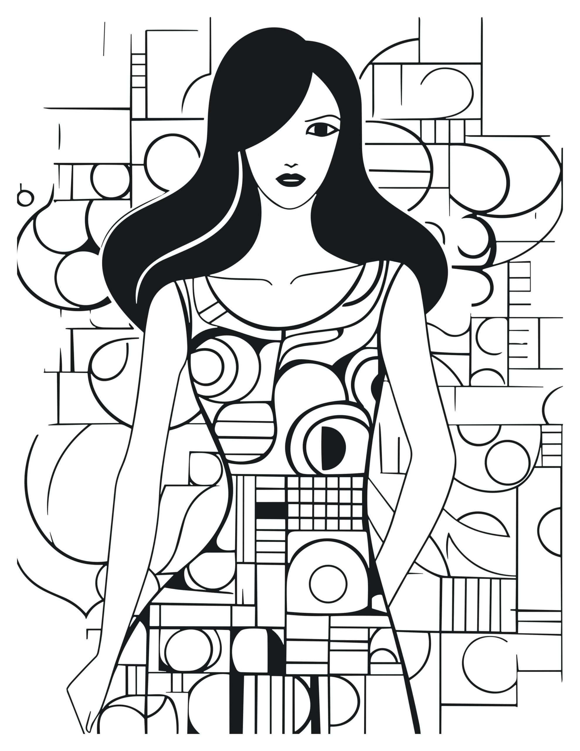 Fashion Frenzy Coloring Pages for All Ages | Express Your Style