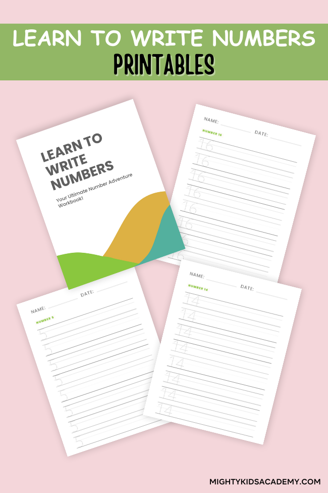 Number Worksheet Printables | Engage & Learn