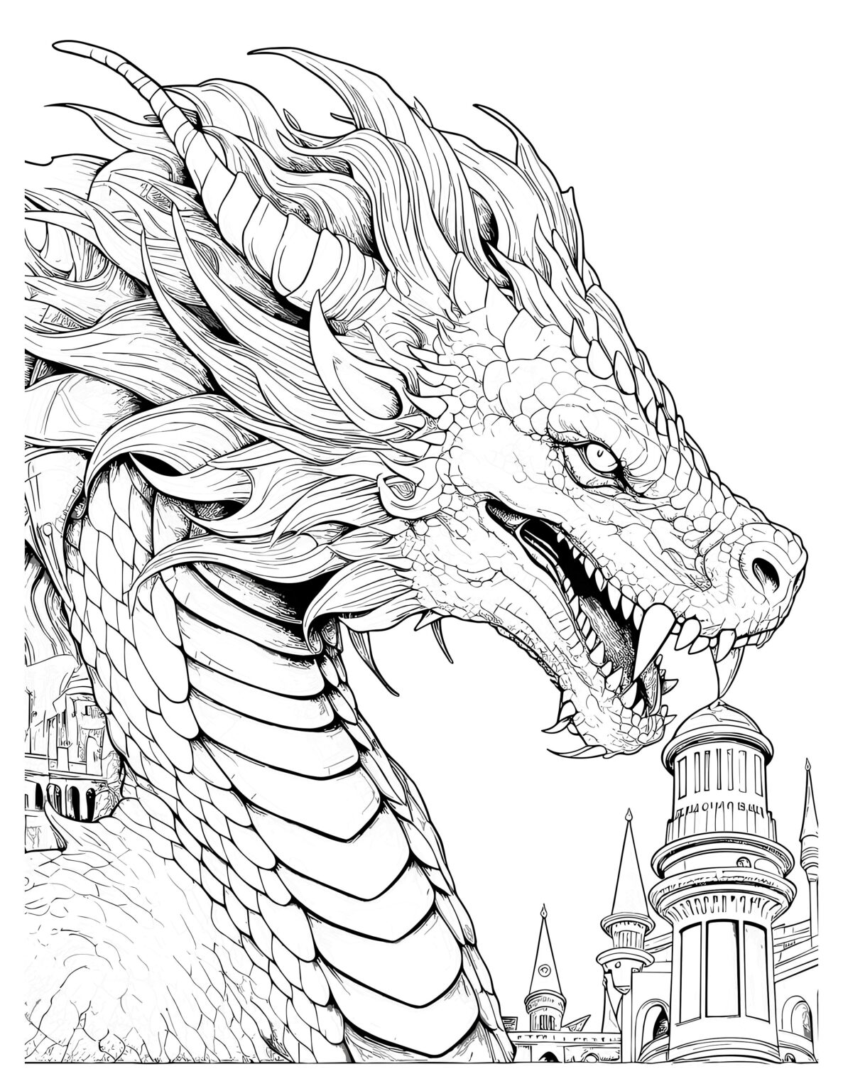 Dragon Dream Coloring Pages: Let Your Imagination Soar!