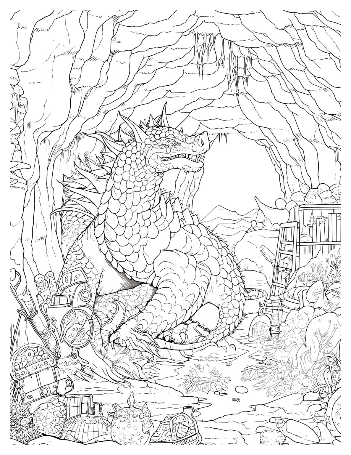 Dragon Dream Coloring Pages: Let Your Imagination Soar!