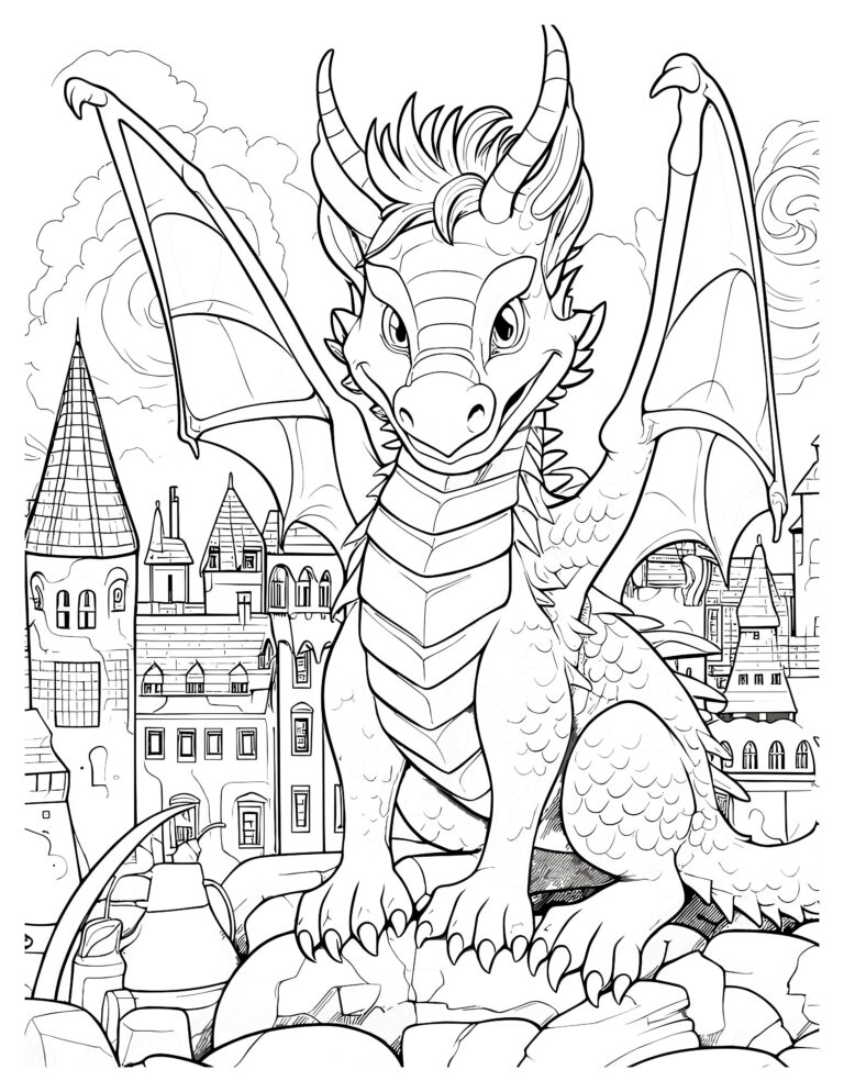 Dragon Dream Coloring Pages: Let Your Imagination Soar!