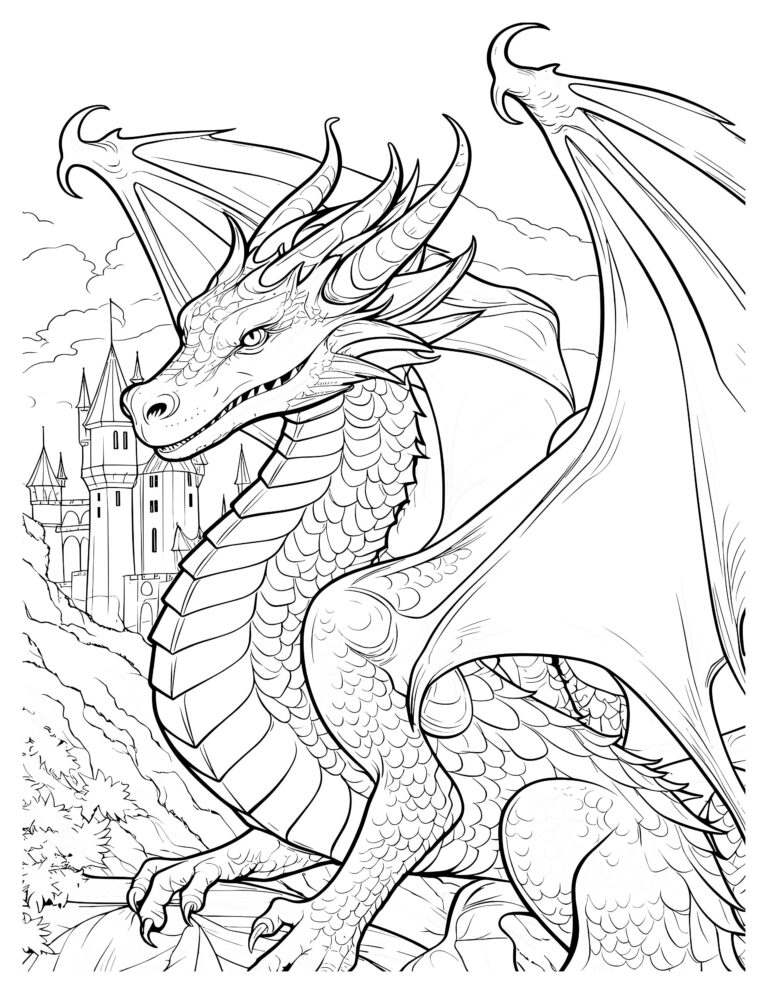 Dragon Dream Coloring Pages: Let Your Imagination Soar!