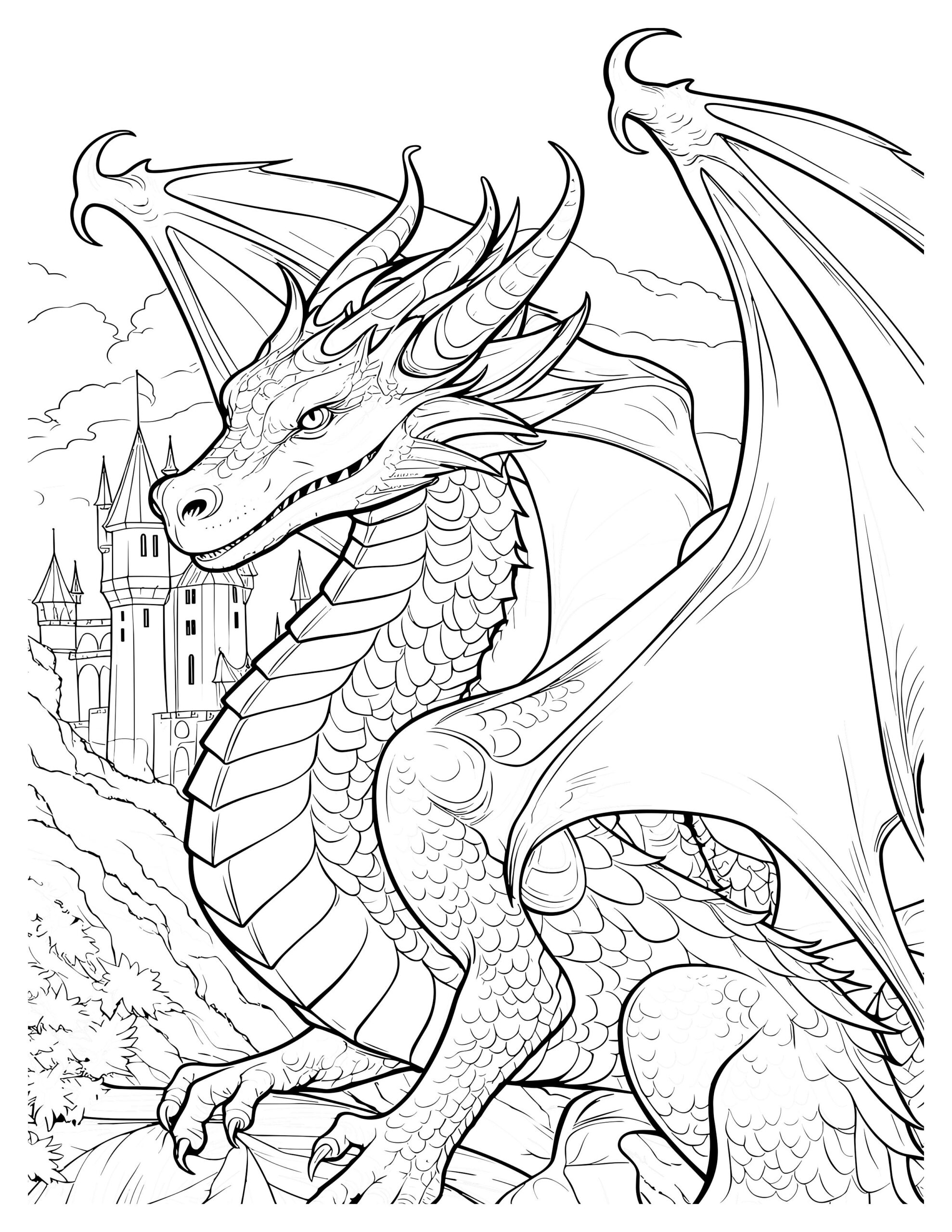 Dragon Dream Coloring Pages: Let Your Imagination Soar!