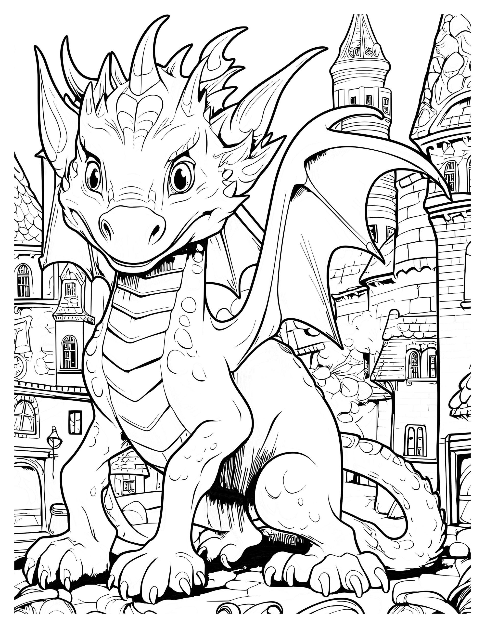 Dragon Dream Coloring Pages: Let Your Imagination Soar!