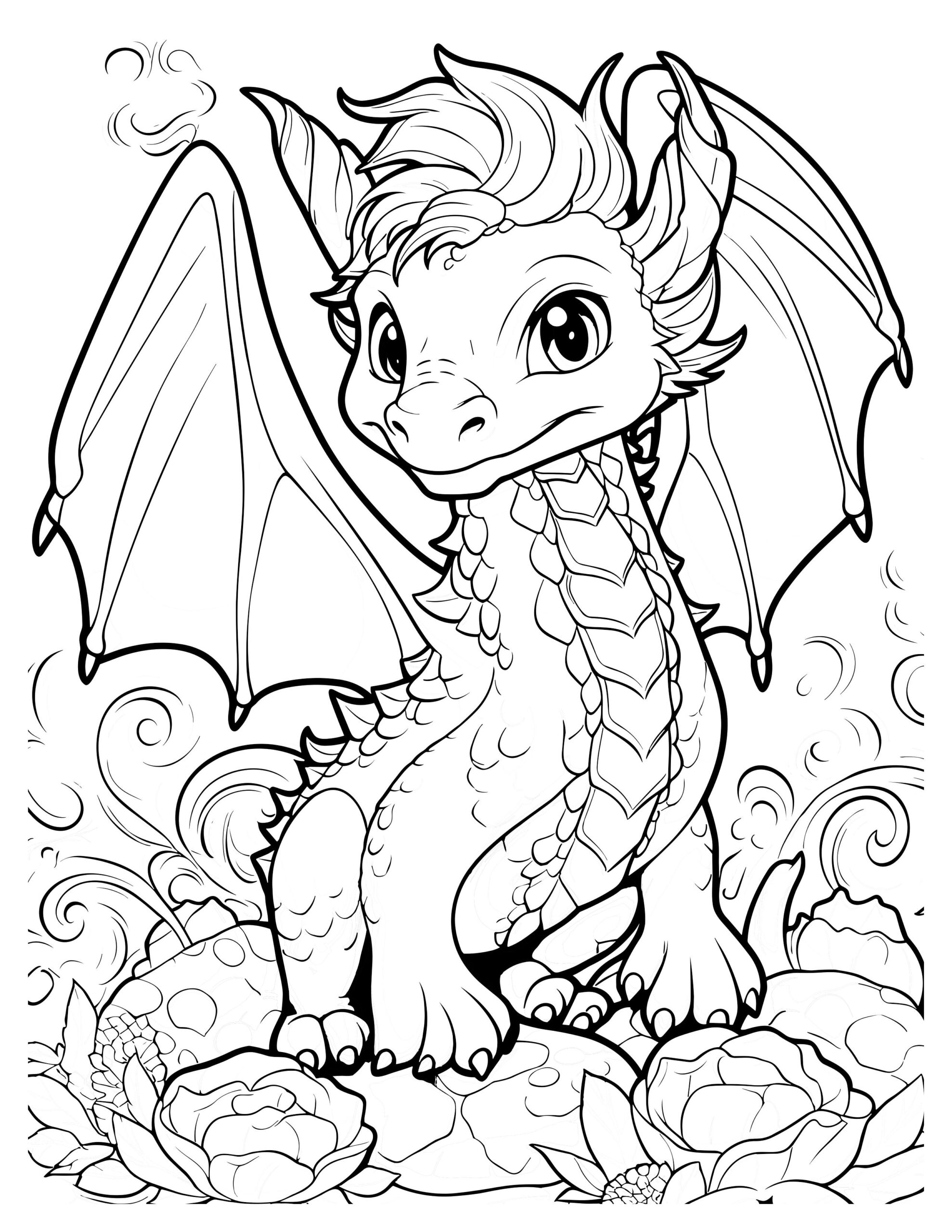 Dragon Dream Coloring Pages: Let Your Imagination Soar!