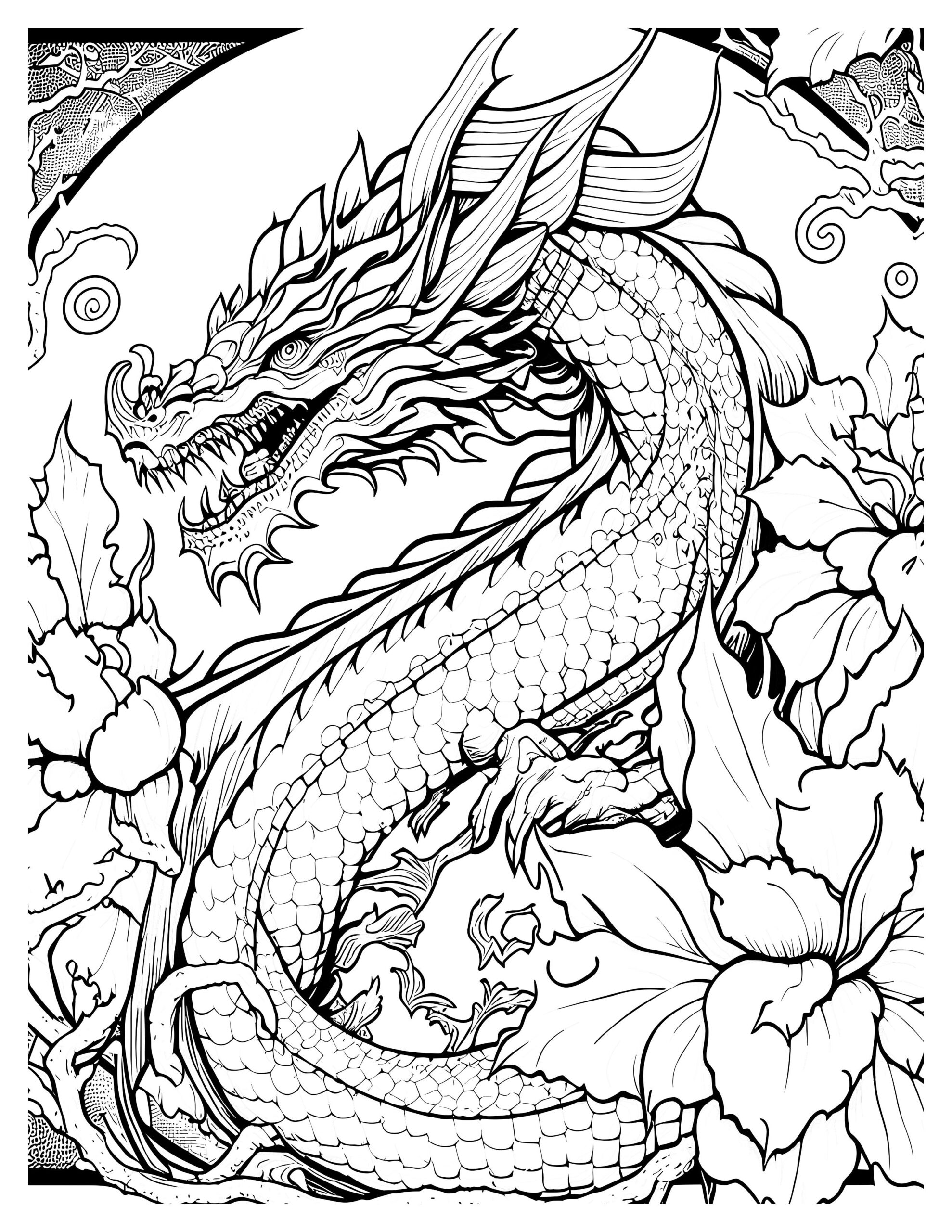 Dragon Dream Coloring Pages: Let Your Imagination Soar!