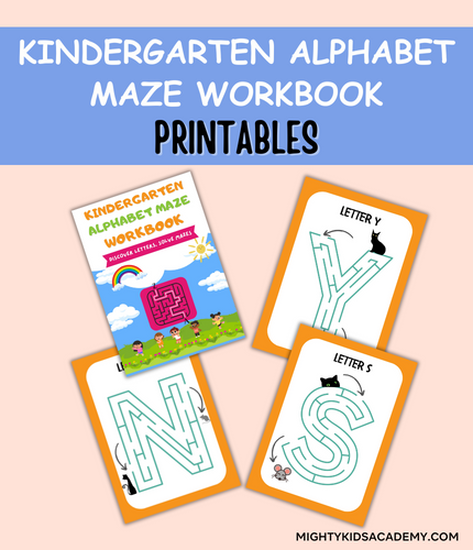 Alphabet Maze Printable | Fun Learning Activity