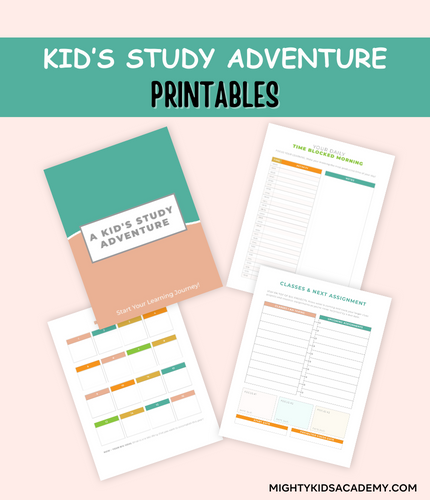 Kids Schedule Printables: Organize Your Child's Day