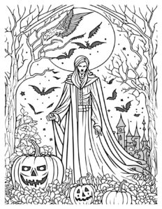 Halloween Coloring Pages | Get Creepy Creativity