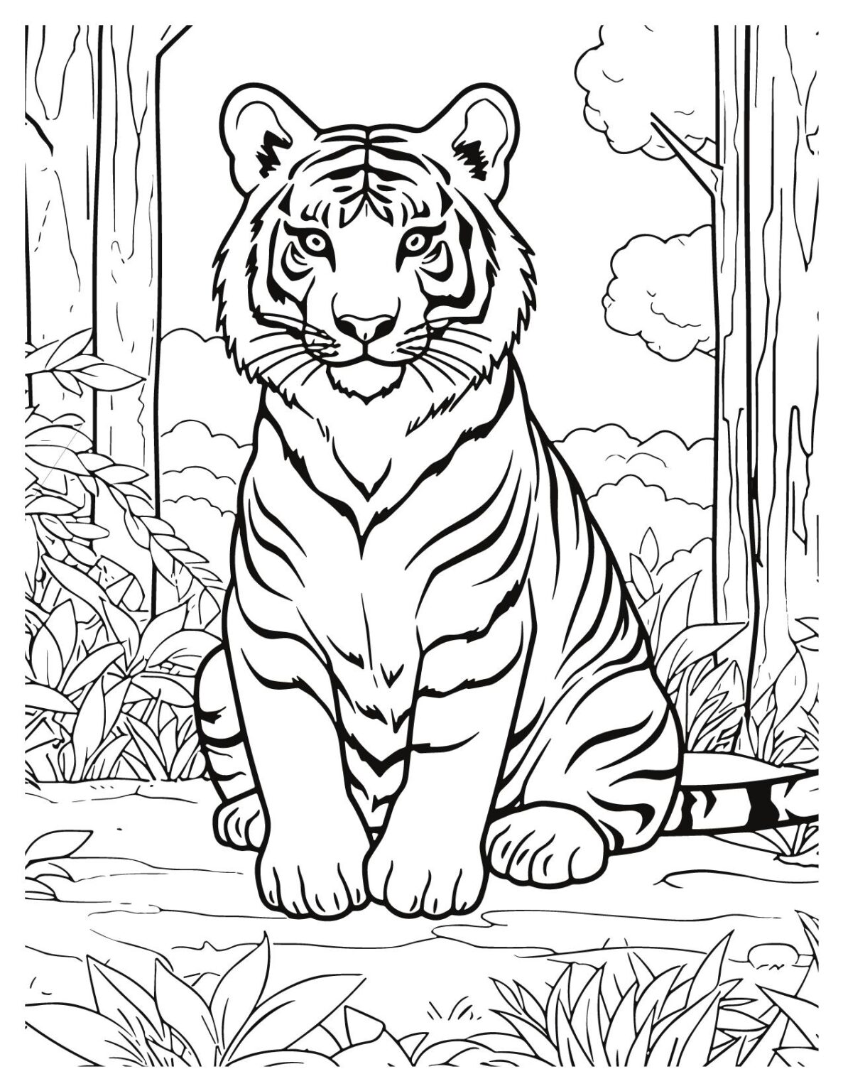 Zoo Adventures Coloring Pages | Dive Into Fun!