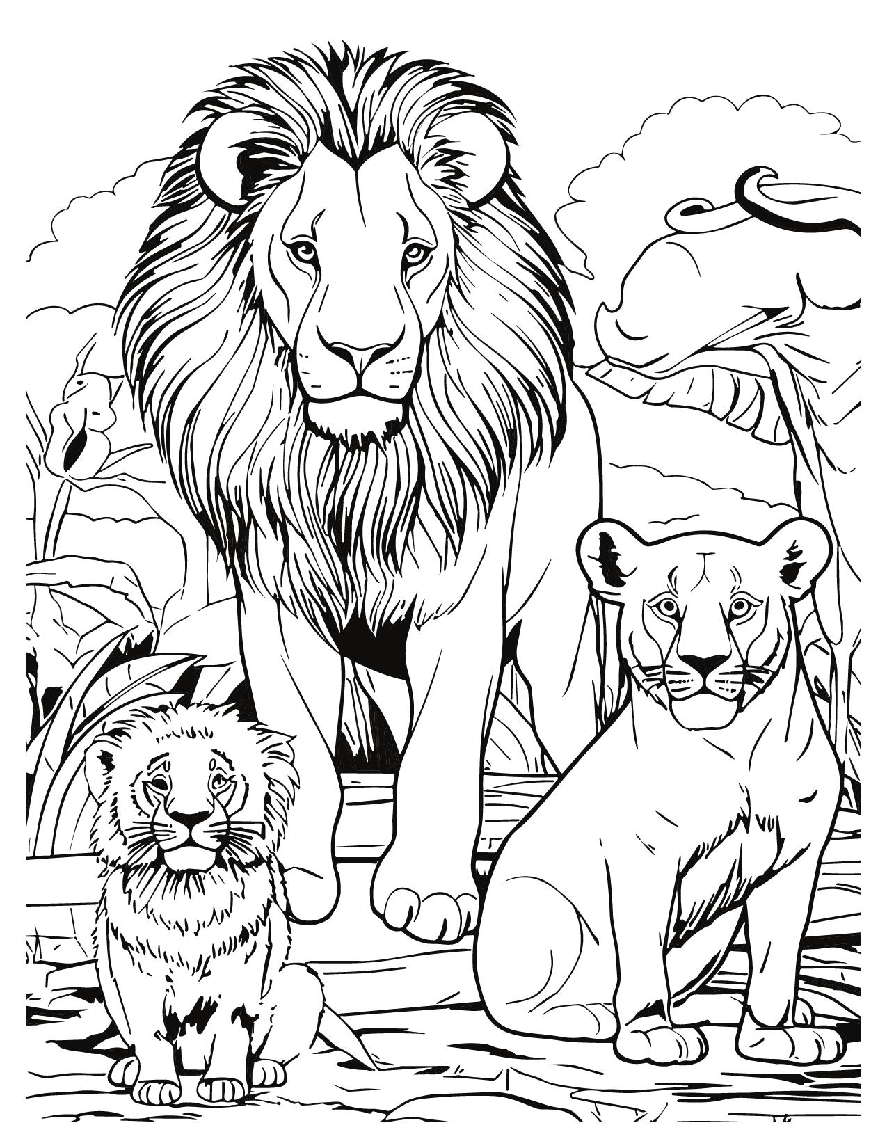 Zoo Adventures Coloring Pages | Dive Into Fun!