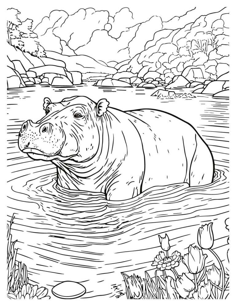 Zoo Adventures Coloring Pages | Dive Into Fun!