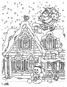 Winter Wonderland Coloring Pages: Explore Enchanting Designs