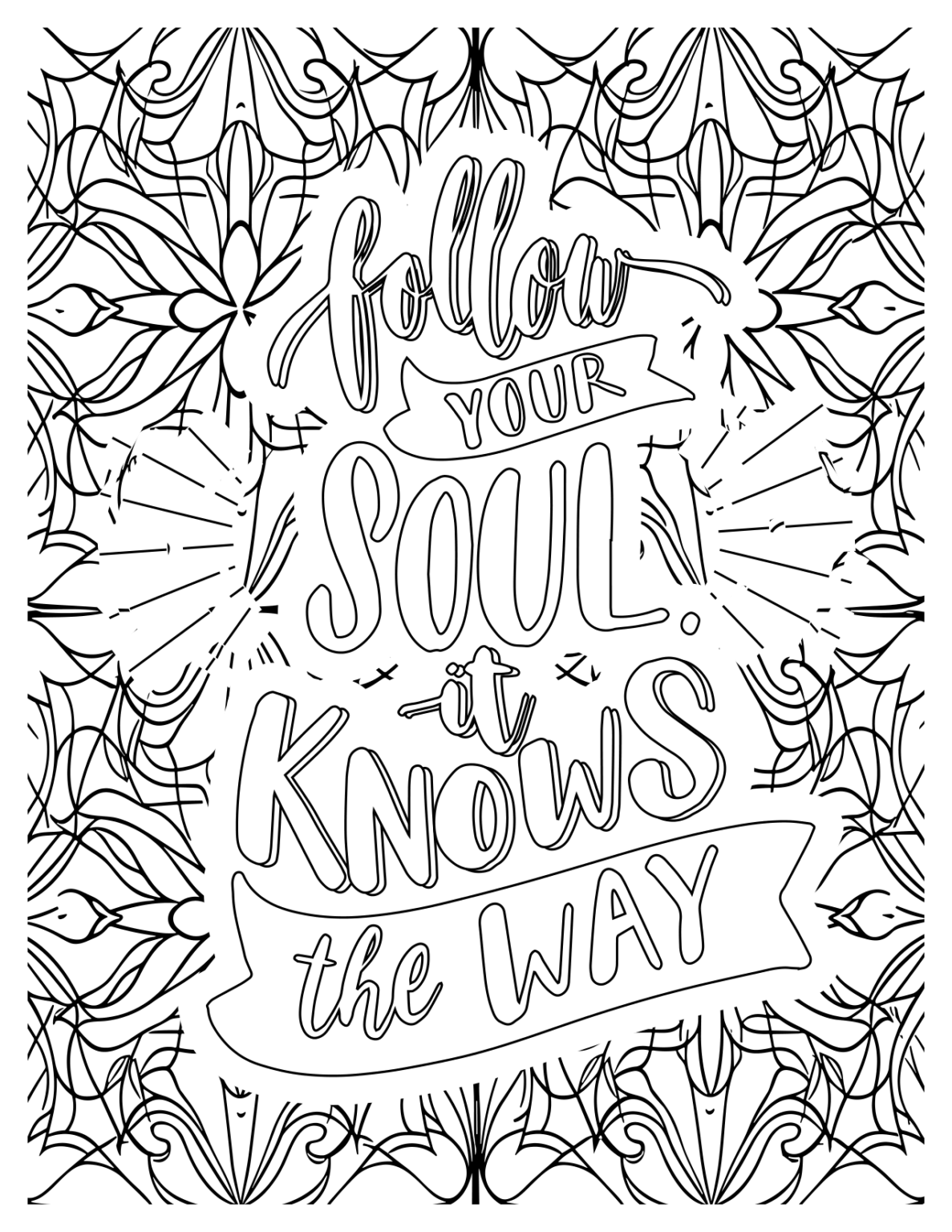 Nature Quote Coloring Pages: Creative Inspirations Await