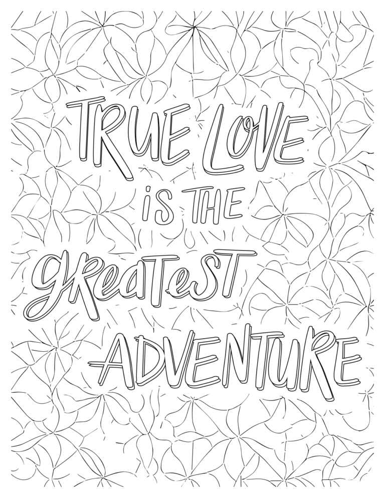Nature Quote Coloring Pages: Creative Inspirations Await