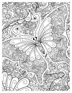 Whimsical Butterfly Coloring Pages - Artistic Inspiration Awaits
