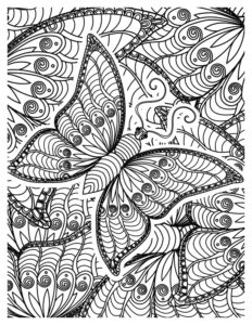 Whimsical Butterfly Coloring Pages - Artistic Inspiration Awaits