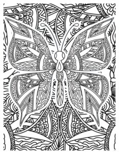 Whimsical Butterfly Coloring Pages - Artistic Inspiration Awaits