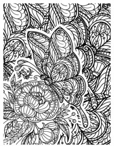 Whimsical Butterfly Coloring Pages - Artistic Inspiration Awaits