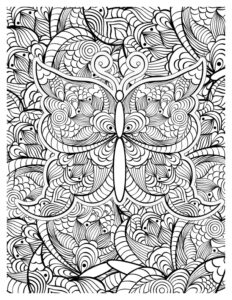 Whimsical Butterfly Coloring Pages - Artistic Inspiration Awaits