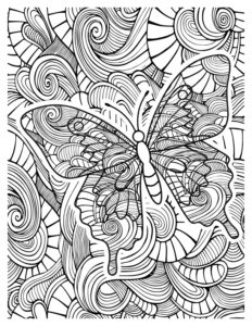 Whimsical Butterfly Coloring Pages - Artistic Inspiration Awaits