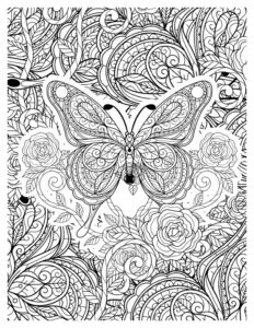 Whimsical Butterfly Coloring Pages - Artistic Inspiration Awaits