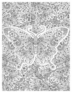 Whimsical Butterfly Coloring Pages - Artistic Inspiration Awaits