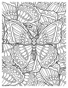 Whimsical Butterfly Coloring Pages - Artistic Inspiration Awaits